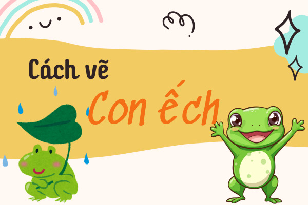 Bật mí tuyệt chiêu vẽ con ếch siêu đáng yêu chỉ trong 5 phút