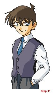 Khám phá 4 cách vẽ Conan cực dễ, ai cũng có thể thực hiện