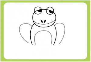 Bật mí tuyệt chiêu vẽ con ếch siêu đáng yêu chỉ trong 5 phút