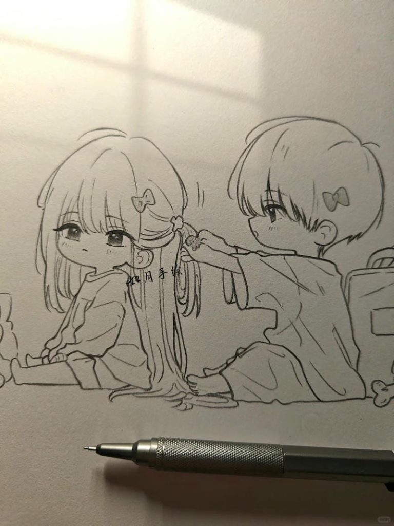 250+ Vẽ tranh chibi siêu ngộ nghĩnh để bé thỏa sức mơ mộng